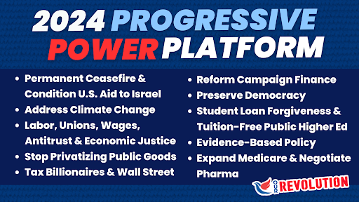 SIGN ON NOW: 2024 Progressive Power Platform at the Democratic ...