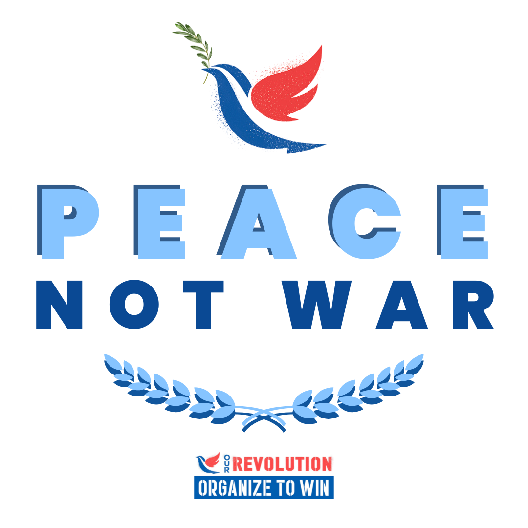 We Must Keep Up The Pressure - Our Revolution