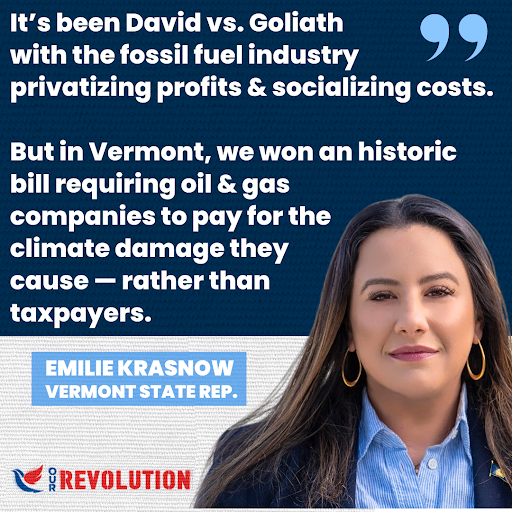 Rep. Krasnow - Major Victory - Our Revolution