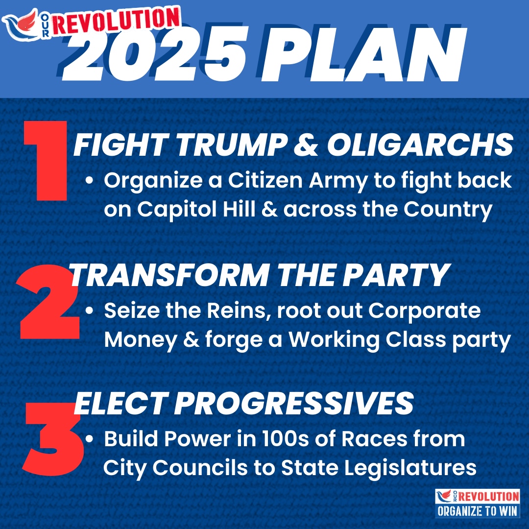 Revolution Report: January 18th, 2025 - Our Revolution