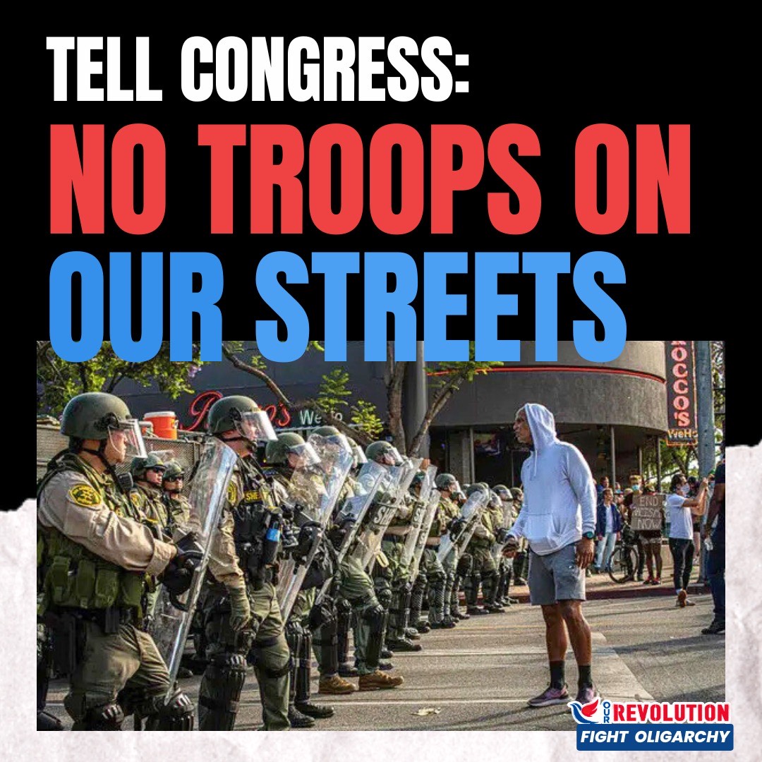 No Troops in Our Streets: Trump’s Authoritarian Crackdown Must Be ...