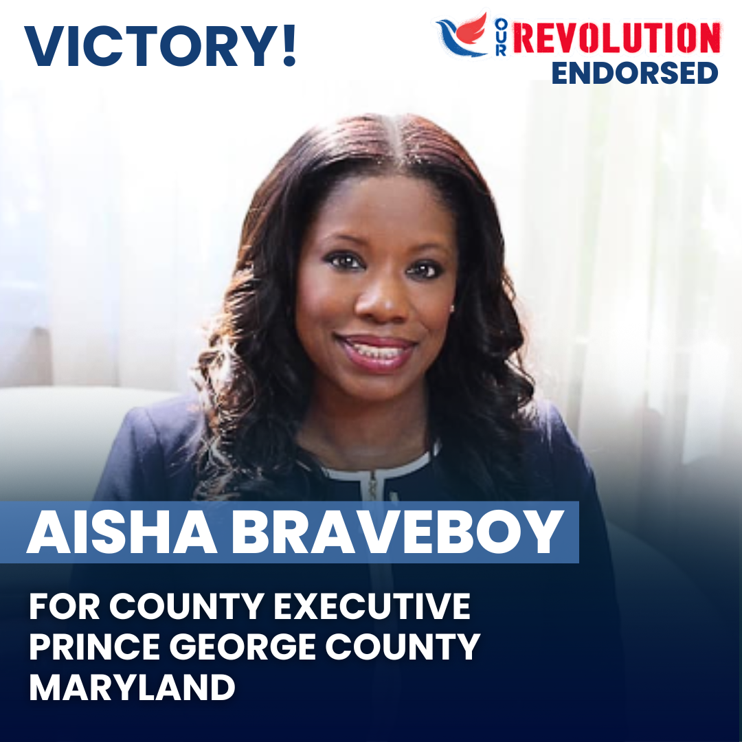 Victory: Aisha Braveboy - Our Revolution