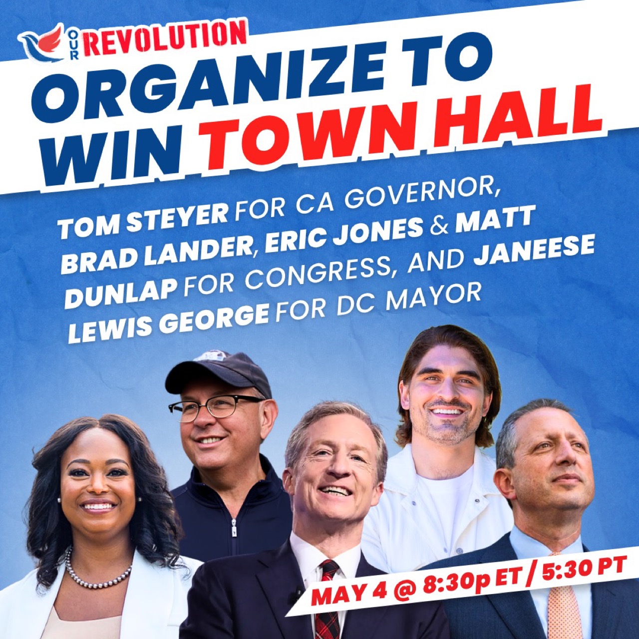 Join Our Revolution’s National Organize-to-Win Call May 4th - Our ...