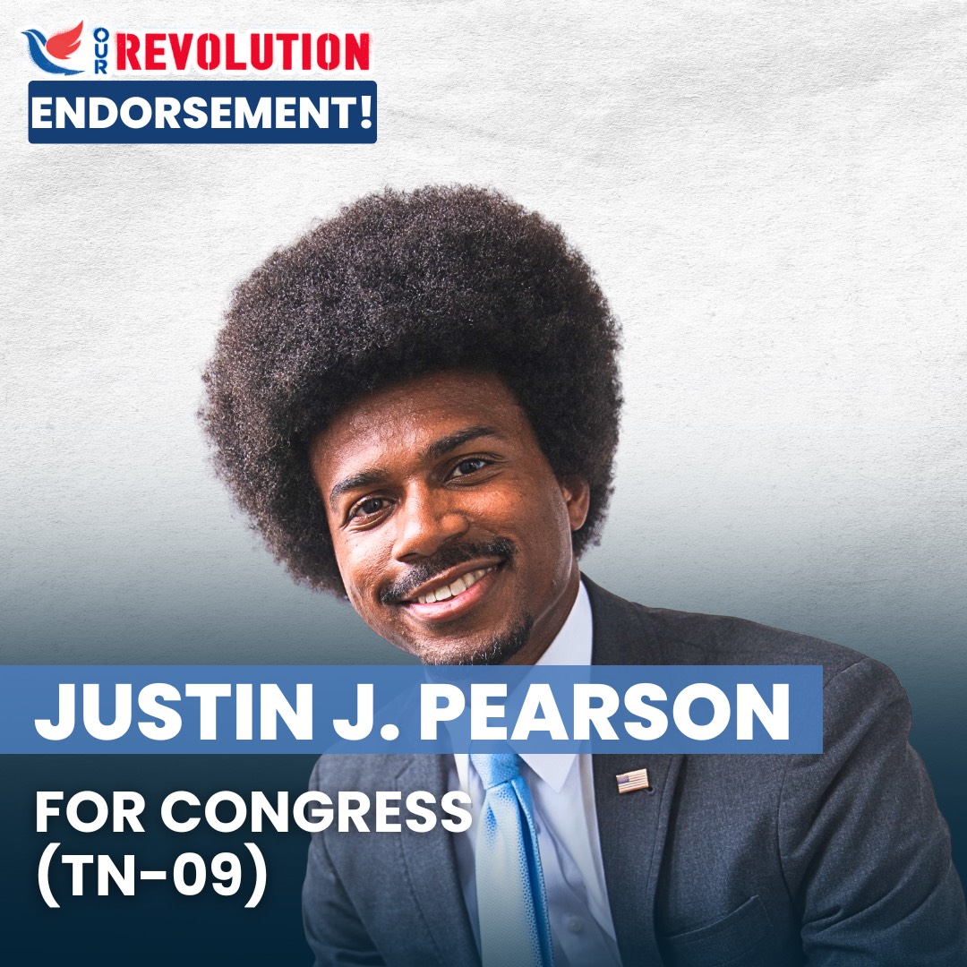 Justin J. Pearson for Congress in Tennessee’s 9th District - Our Revolution